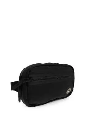 Stone Island Belt Bag In Nylon With Zip And Compass Badge