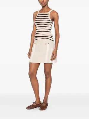 Fendi Multicolour Cotton Striped Knit Top