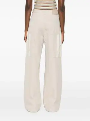 Fendi Pequin Drill Trousers