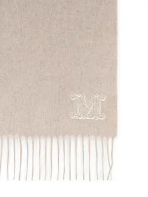 Max Mara Wsdalia' Beige Cashmere Stole - Cream
