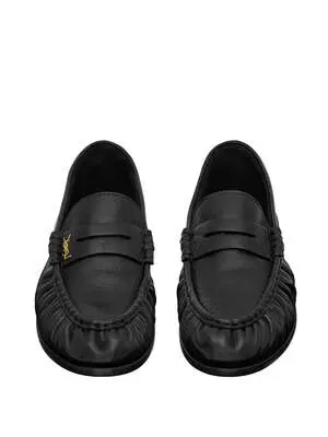 Saint Laurent Le Loafer Supple In Shiny Leather