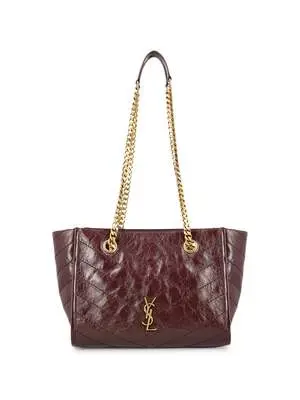 Saint Laurent Niki Small Shopping Bag - Red