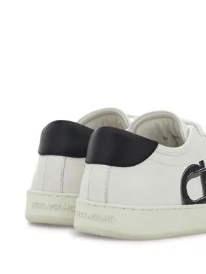 FERRAGAMO Double Gancini Brandy1 Sneakers