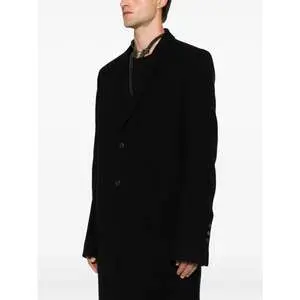 Rick Owens Coats Single Breasted Coats
