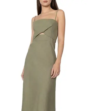 Black Halo Jada Midi Dress