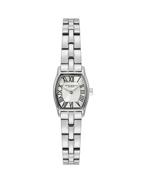 OLIVIA BURTON Tonneau Watch, 22mm X 18mm - Silver