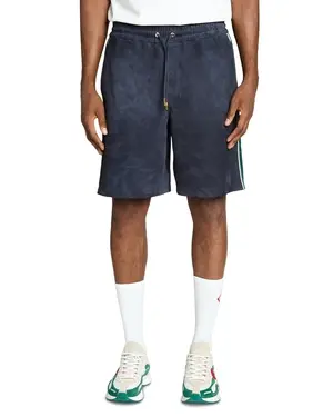 Casablanca Suede Drawstring Shorts