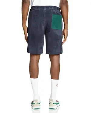 Casablanca Suede Drawstring Shorts