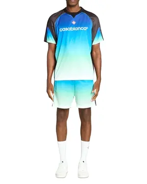 Casablanca Logo Gradient Jersey T-shirt
