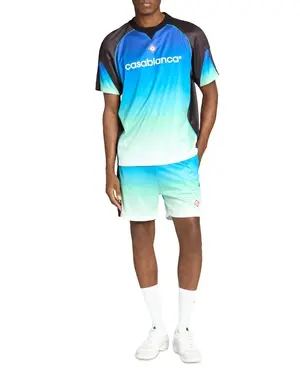Casablanca Logo Gradient Jersey T-shirt