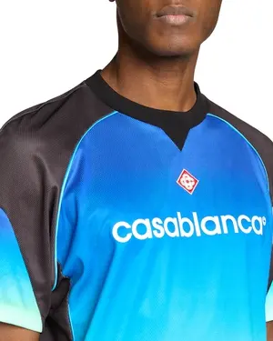 Casablanca Logo Gradient Jersey T-shirt