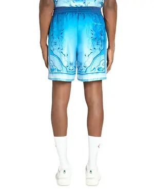 Casablanca Egyptian Rug Silk Shorts