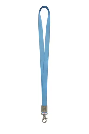 Chanel Blue & Orange Sportline Logo Lanyard