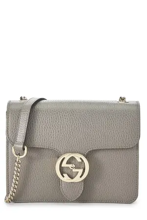 Gucci Leather Interlocking Crossbody