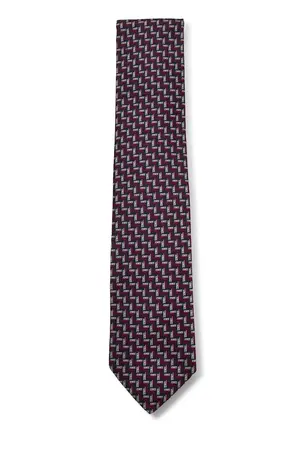 Hermès Multicolor Jacquard Tie - Multi