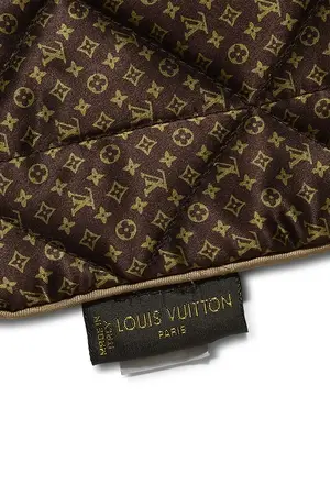 LOUIS VUITTON Monogram Pillow Muffler