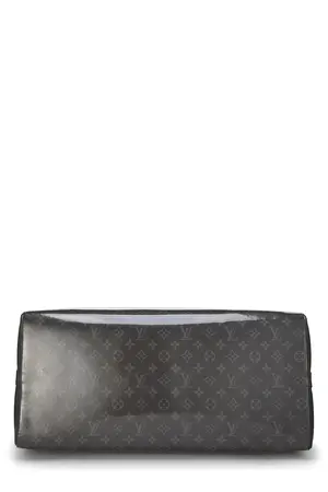 LOUIS VUITTON Monogram Eclipse Glaze Keepall Bandouliere 50