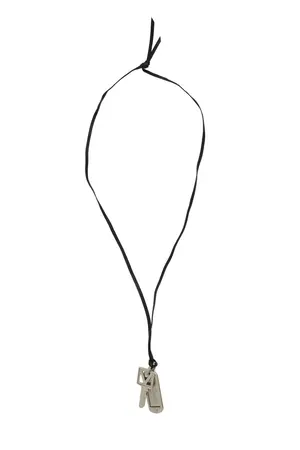 LOUIS VUITTON Collier V Sqaure Necklace - Silver