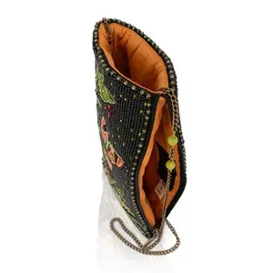 MARY FRANCES ACCESSORIES Enchanting Evening Crossbody Phone Bag