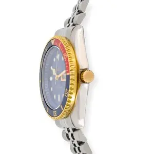 PEUGEOT Sport Day Date Rotating Bezel Bracelet Watch