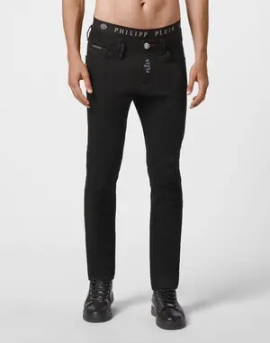 Philipp Plein Button Detailed Jeans For Men