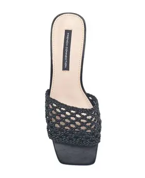 French Connection Waves Woven Mule