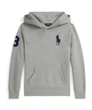 Polo Ralph Lauren Big Pony Fleece Hoodie - Grey