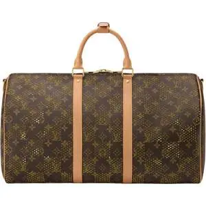 LOUIS VUITTON Keepall Bandouliere 50 Monogram Canvas Bag