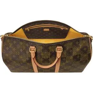 LOUIS VUITTON Keepall Bandouliere 50 Monogram Canvas Bag