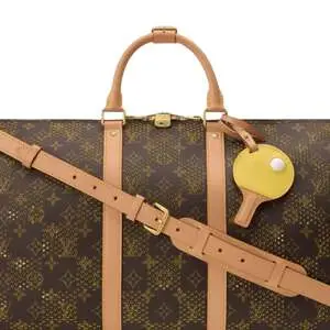 LOUIS VUITTON Keepall Bandouliere 50 Monogram Canvas Bag