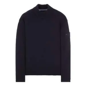 Stone Island Wool Turtleneck Sweater - Black