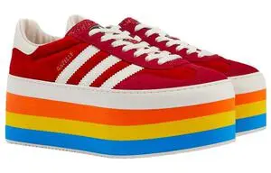 Adidas X Gucci Gazelle Platform Sneakers