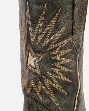 GOLDEN GOOSE Wish Star" Leather Boots