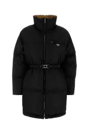 Prada Re-nylon Down Jacket - Black