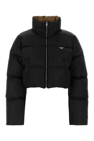 Prada Re-nylon Down Jacket - Black