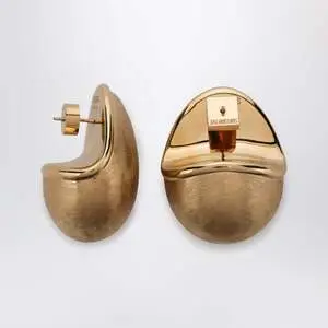 Jacquemus Raisin" Grape-shaped Earrings In Gold-plated Copper