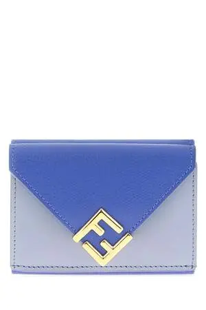 Fendi Two-tone Leather Wallet - Multicolor