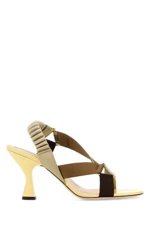 Fendi Fabric Colibrã¬ Iconic Sandals - Multicolor