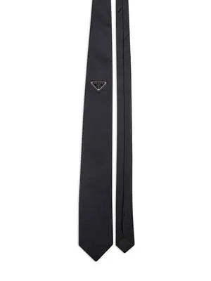 Prada Varie Black Re-nylon Tie