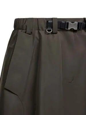 Prada Technical Canvas Circle Midi Skirt