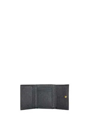 Dolce & Gabbana Black Dauphine Leather Wallet