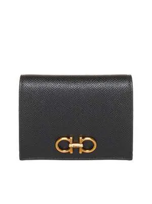 FERRAGAMO Ferragamo Women Compact Wallet 'Gancini' Multicolor