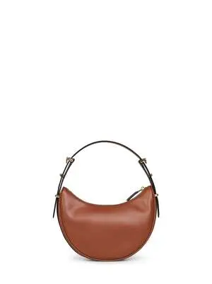 Prada Borse Cognac Arqué Small Shoulder Bag