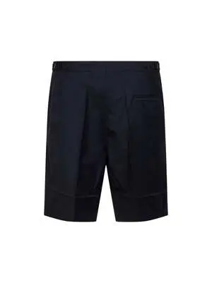 Prada Tailored Virgin Wool And Mohair Bermuda Shorts