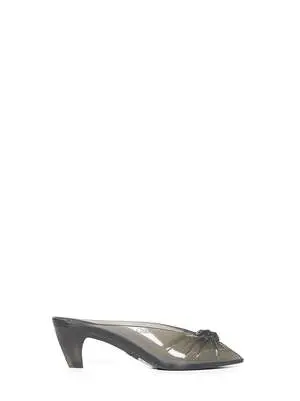 Chloé Ash Grey Jelly Mules