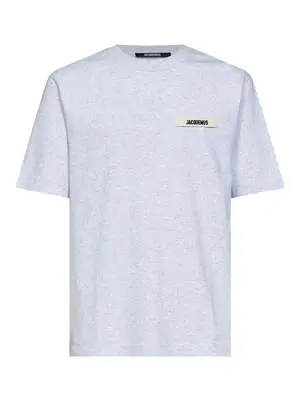 Jacquemus Grey The Gros Grain T-shirt