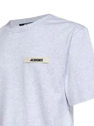 Jacquemus Grey The Gros Grain T-shirt