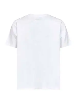 Casablanca White Cotton Jersey Sport Type T-shirt - Multicolor