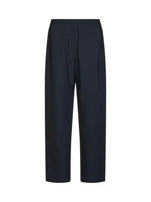 JIL SANDER Black Waterproof Recycled Polyester Jogger Trousers