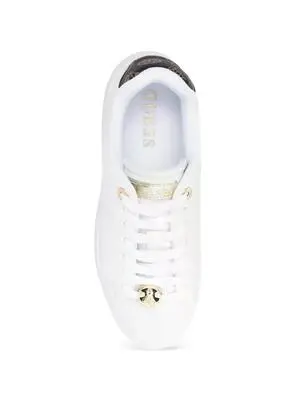 Guess Embossed Logo Platform Sneakers